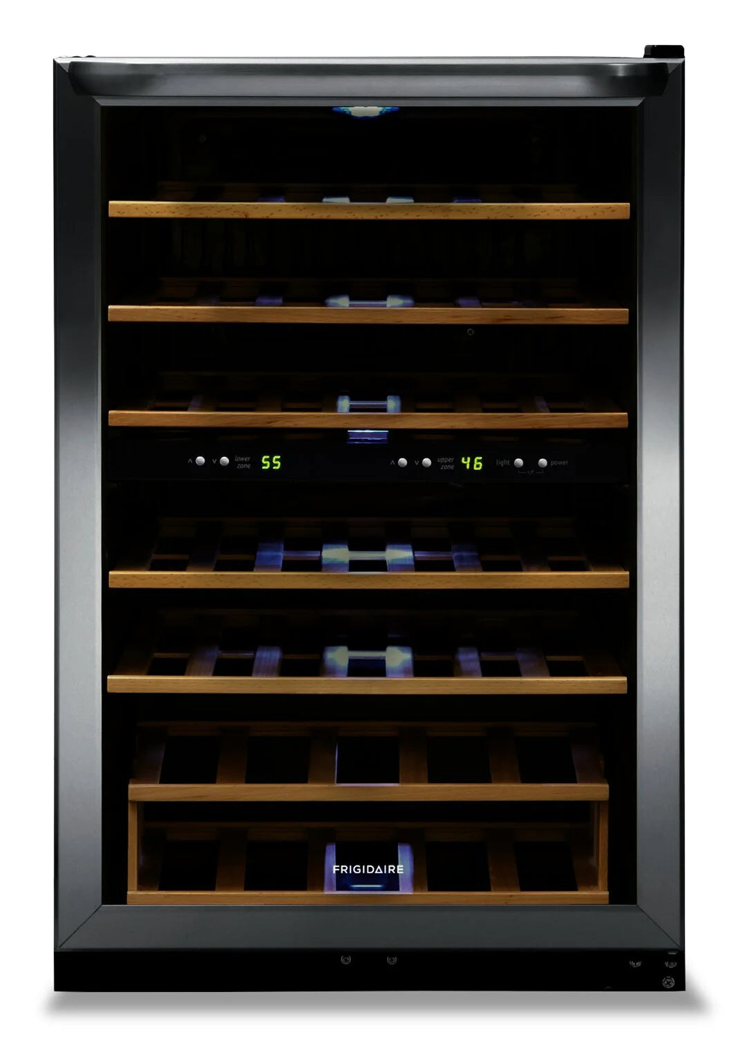 Frigidaire 45 Bottle Two-Zone Wine Cooler - Frigidaire (FRWW4543AS ...