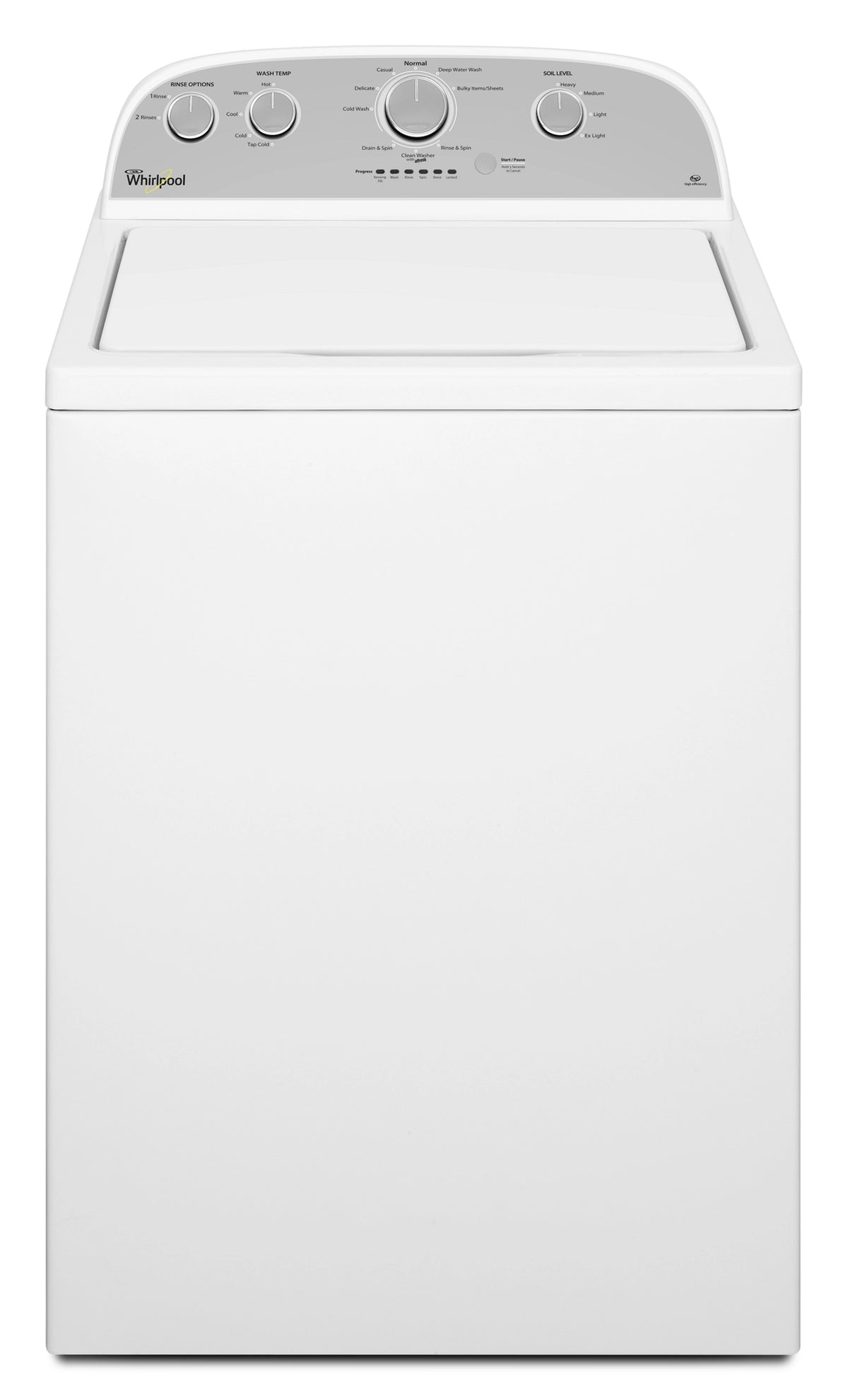 3.5 cu. ft. High-Efficiency Top Load Washer - WHIRLPOOL (1CWTW4815EW ...