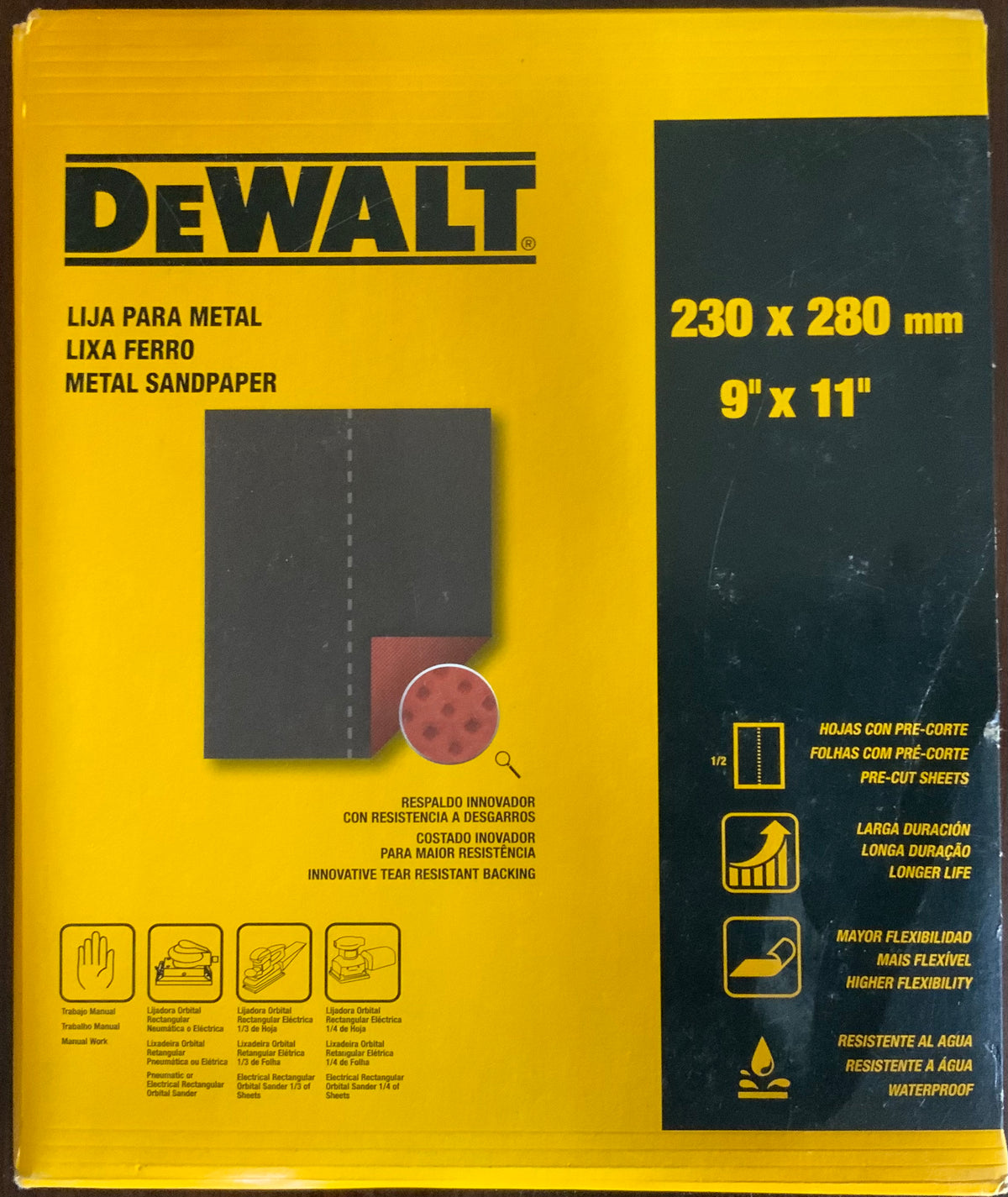 SHEET METAL EMERY 50G 9X11 (DAT20050S) — Home Store