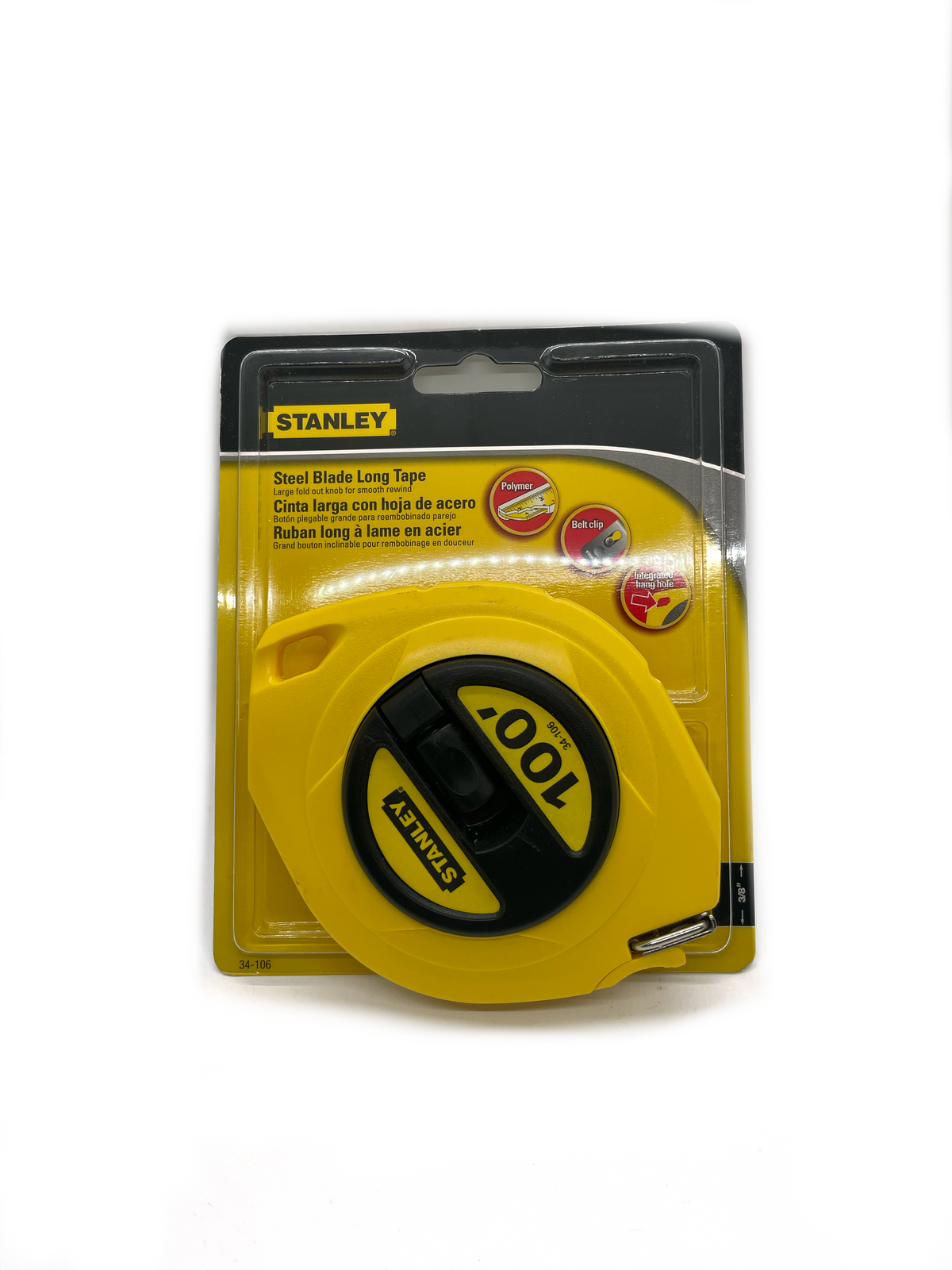 Steel Long Tape 100' - STANLEY (34-106) — Home Store