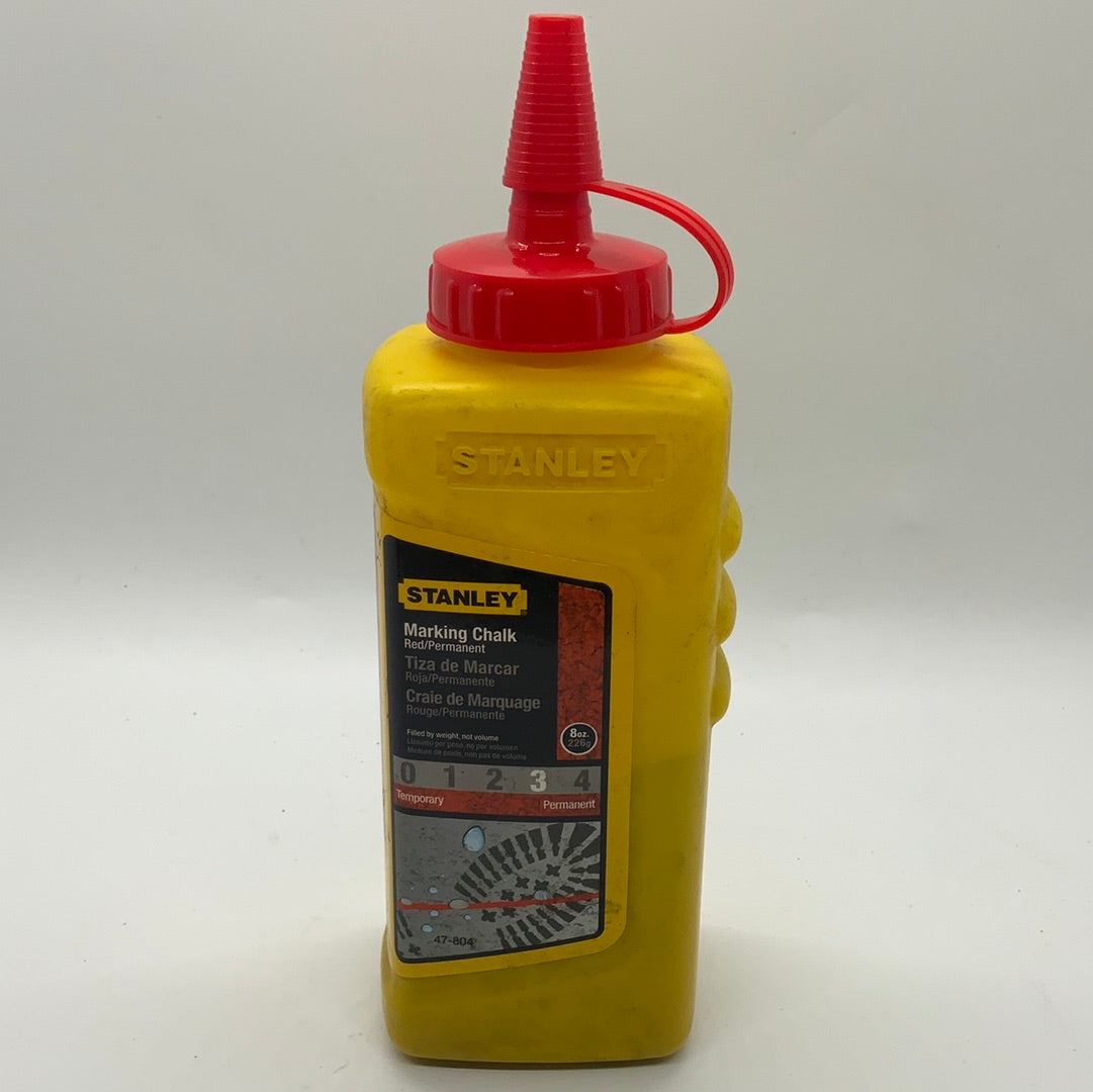 8OZ RED MARKING CHALK - STANLEY (447804) — Home Store