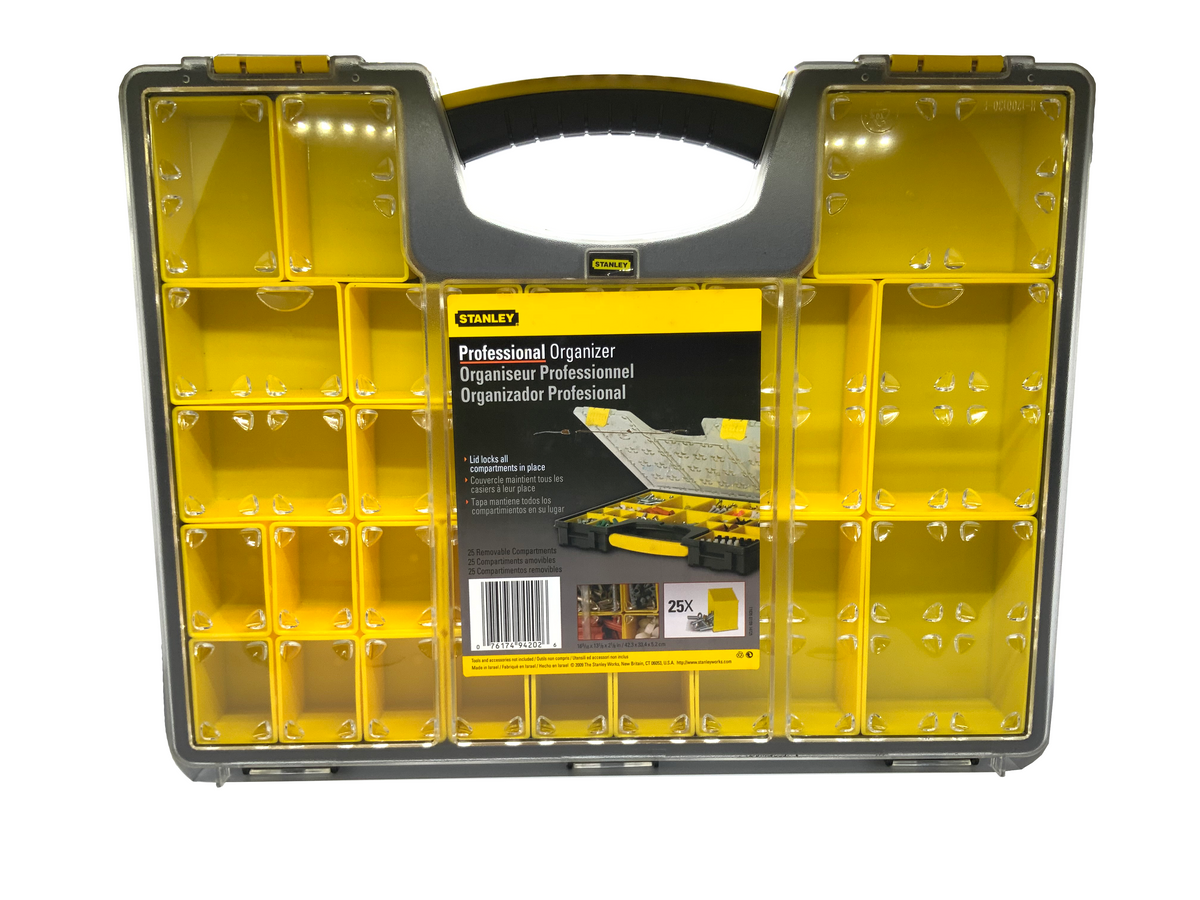 25 COMPARTMENT PROFESSIONAL ORGANIZER - STANLEY (014725R) — Home Store